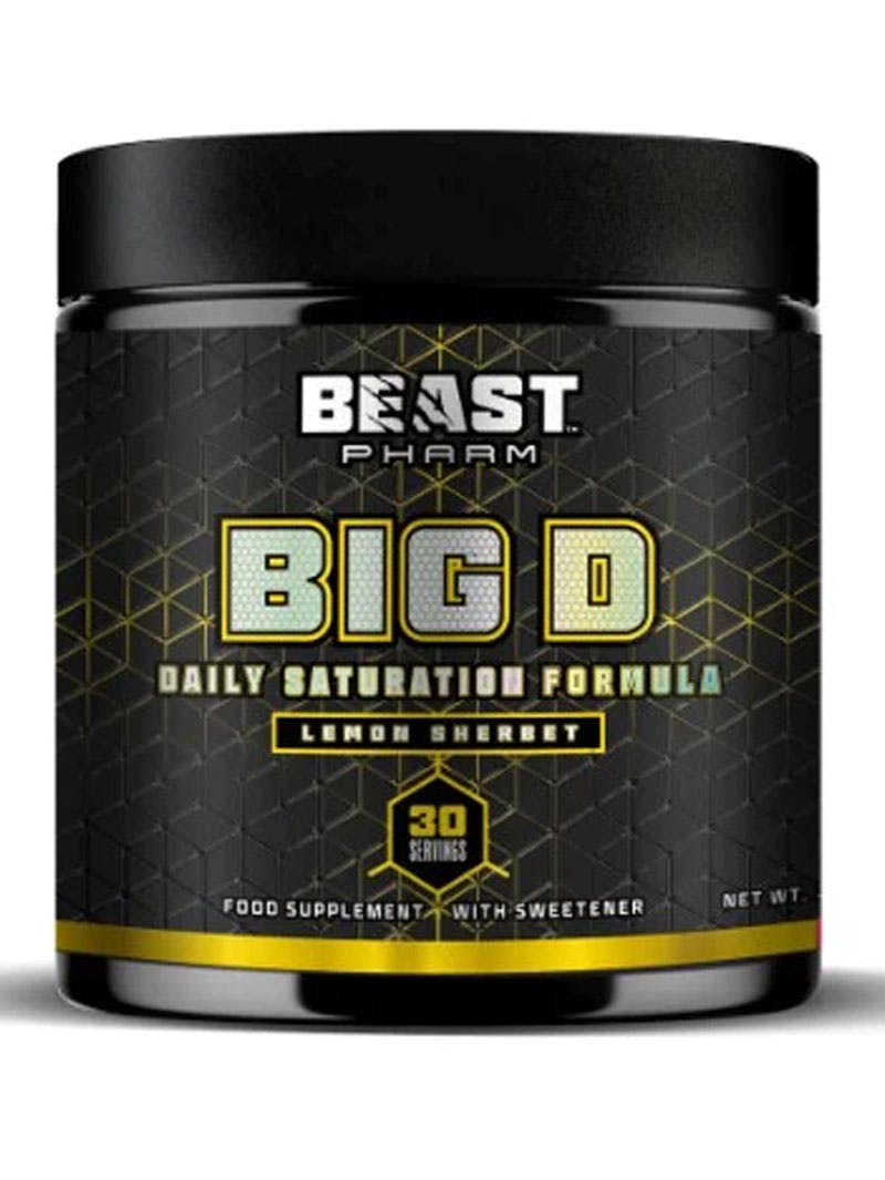 Beast Pharm Big D - Daily Saturation Formula - 30 Servings