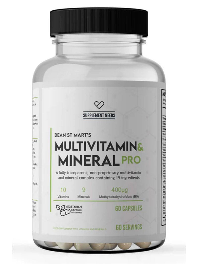 Supplement Needs Multi Vitamin & Mineral Pro x 60 Caps