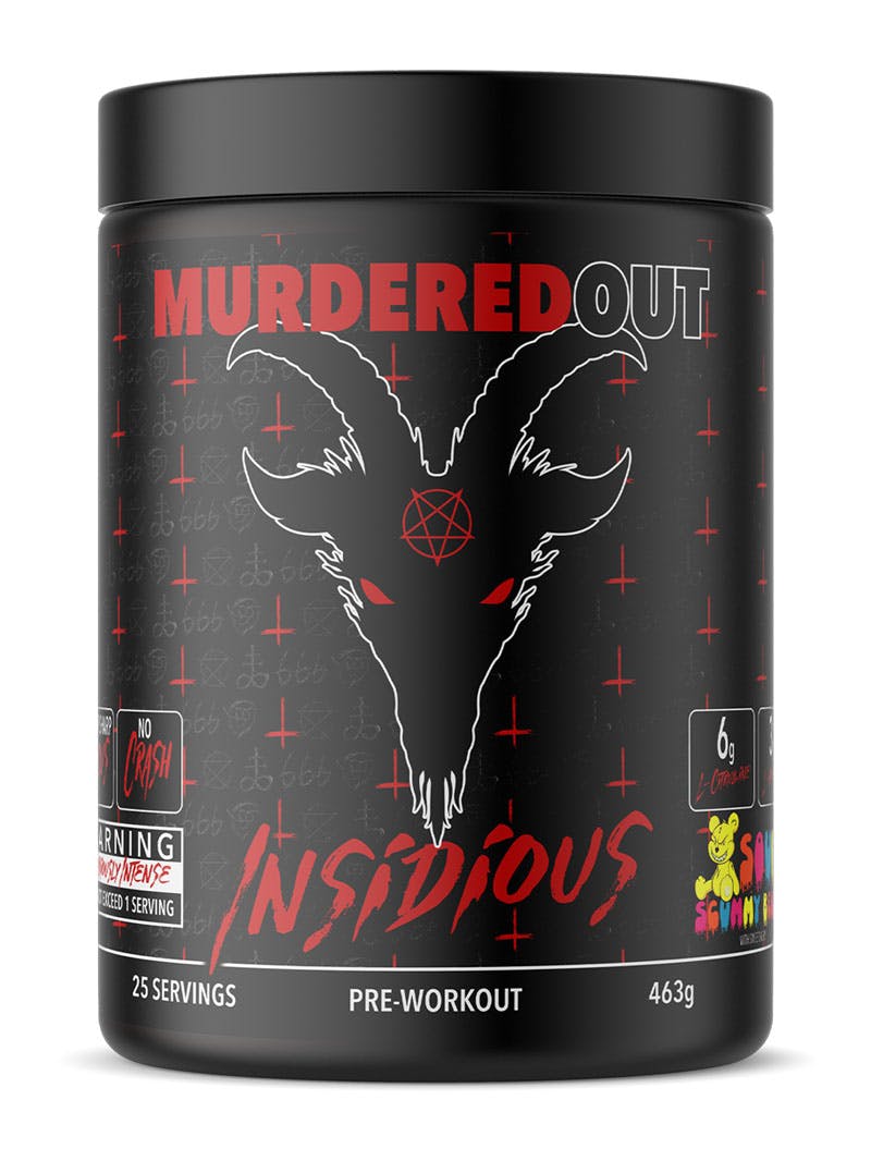 Murdered Out Insidious - Pre Workout 463g