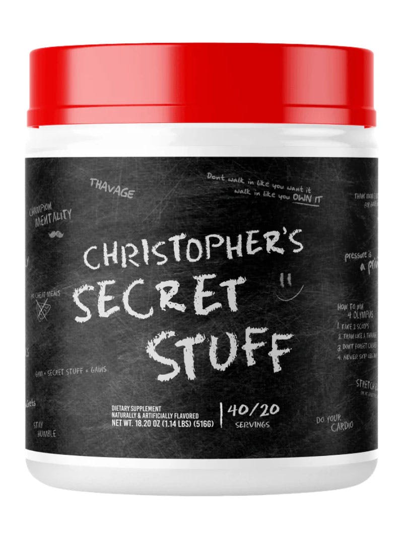 RAW Nutrition - CBUM Thavage Christopher's Secret Stuff EU - 40 Servings