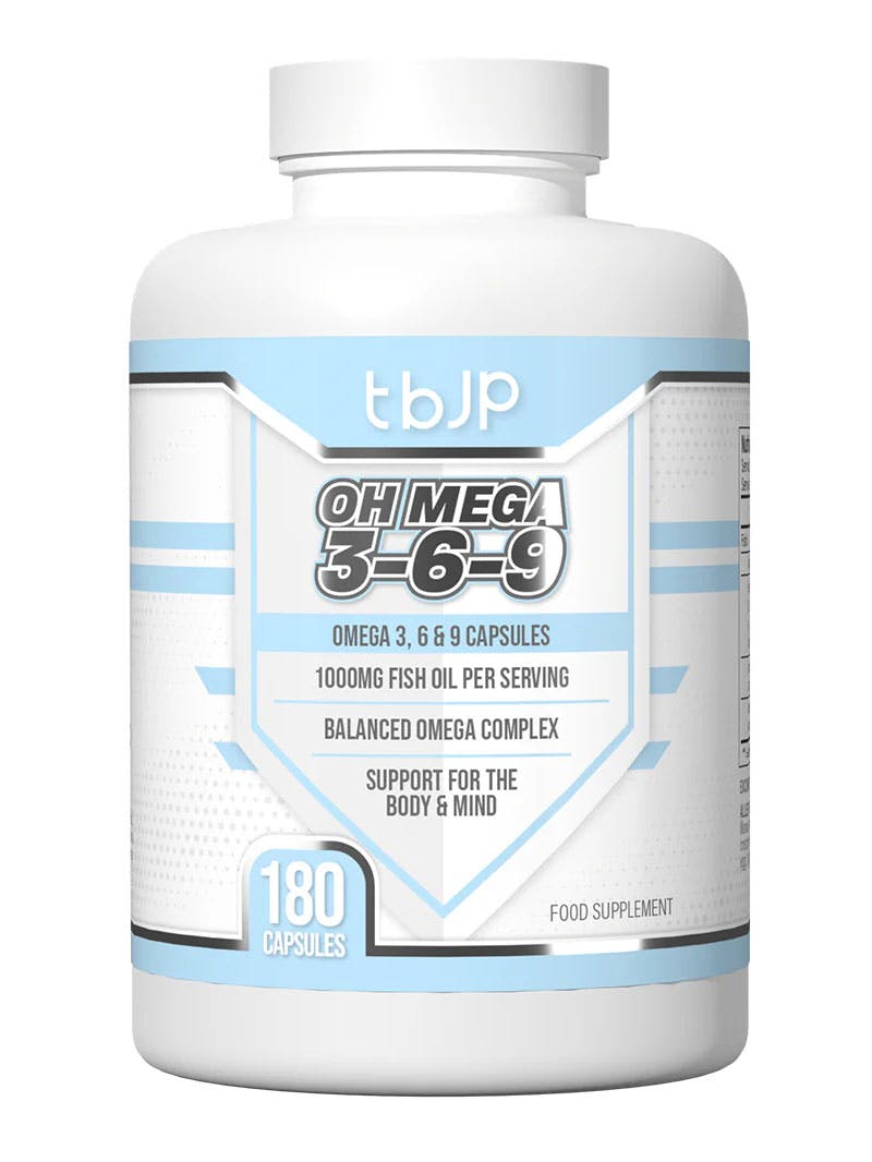 Trained By JP Omega 3-6-9 x 180 Caps